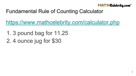 Unit Cost Calculation PPT