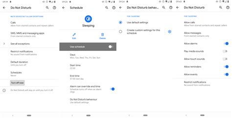 Customize Do Not Disturb Schedules On Android GHacks Tech News