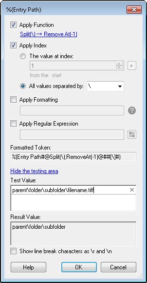 pattern matching assistance removing filename from filepath