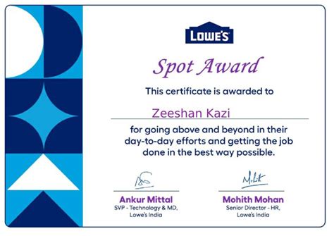 Zeeshan Ahmed Kazi On Linkedin Lowes 29 Comments