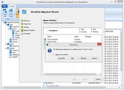 Harepoint Content And Workflow Migrator For Sharepoint Screenshots Harepoint Content And Workflow Migrator For Sharepoint Screenshots