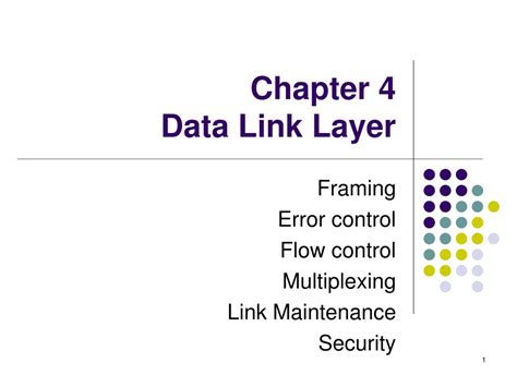 PPT Chapter 4 Data Link Layer PowerPoint Presentation Free Download ID 4706704