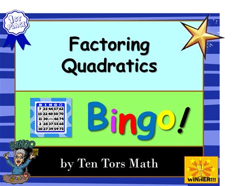Factoring Simple Quadratics Made By Teachers