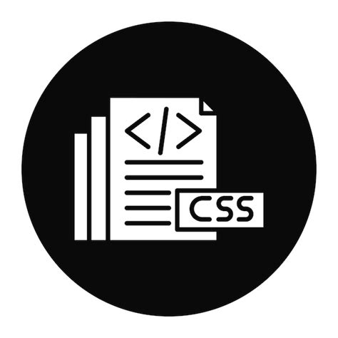 Licône Vectorielle Css Peut être Utilisée Pour Licône Sans Code
