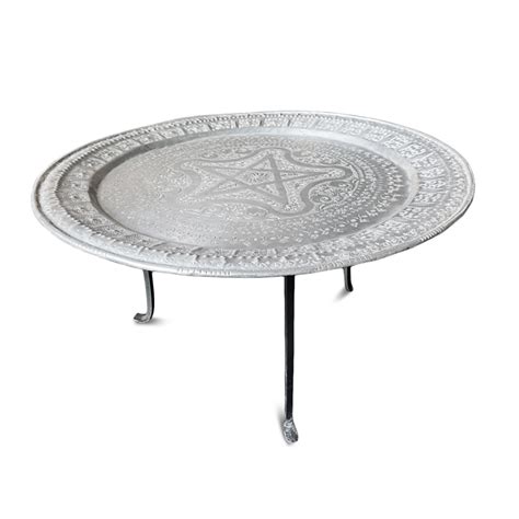 Aluminum Moroccan Tray Table Design Mix Gallery