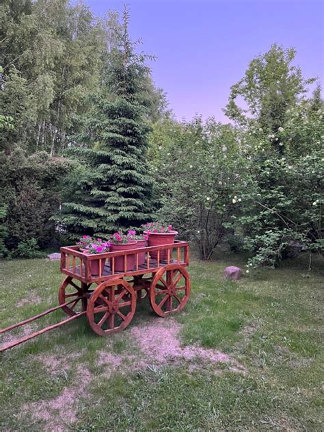 Vintage Carriage with Flowers