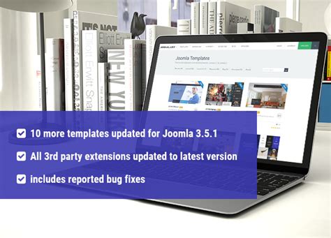 10 More Joomla Templates Updated For Joomla 351and Bug Fixes Joomlart