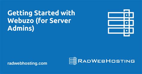 Getting Started With Webuzo For Server Admins Vps Hosting Blog
