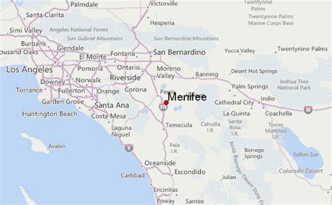 Menifee Weather Forecast