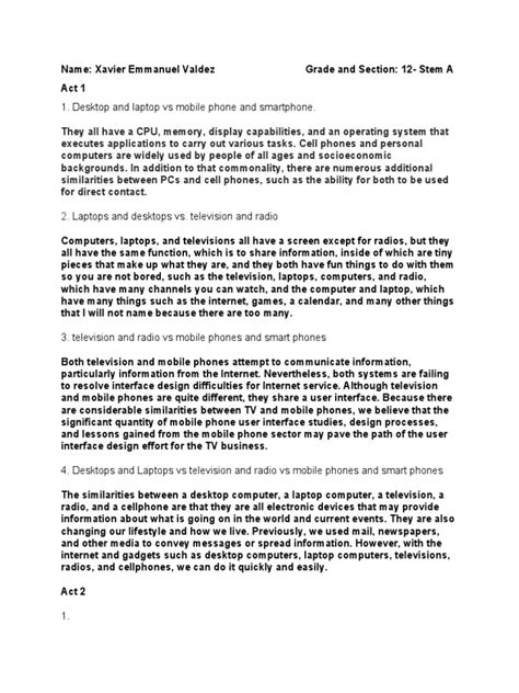 Ws 1 Act 1 4 Pdf Information And Communications Technology Internet