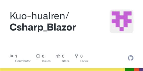 github kuo hualren csharp blazor