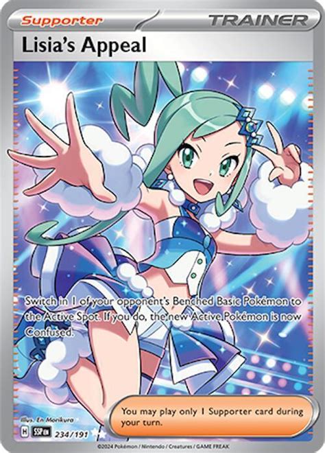 Lisias Appeal 234191 Sv08 Surging Sparks Pokemon