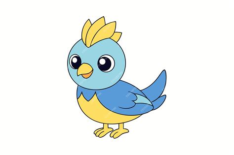 Premium Vector Cute Cuckoo Vector Illustration Cartoon Line Art Clipart Design