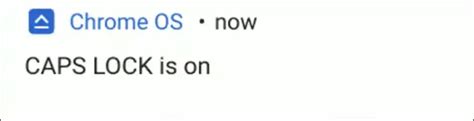 How To Turn Off Caps Lock On Chromebook