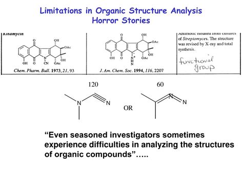 Ppt Organic Structure Analysis Introduction Powerpoint Presentation