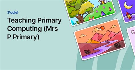 Teaching Primary Computing Mrs P Primary
