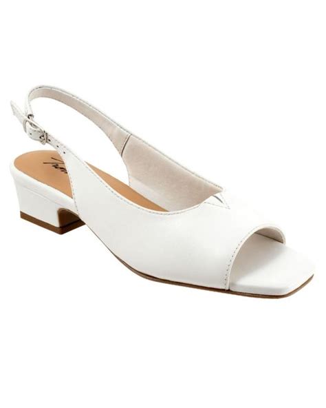 Trotters Dawn Sandal In White Lyst