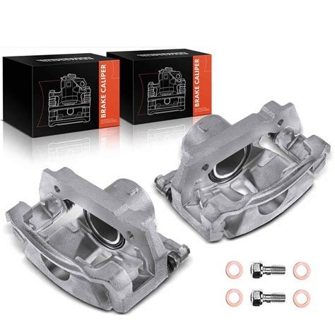 2x Disc Brake Calipers W Bracket Steel Piston For Lexus Is250 Front L