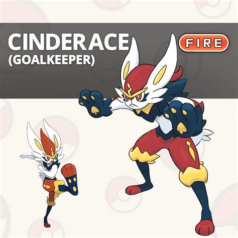 I Drew Another Deviant Evolution Idea Cinderace Goalkeeper Pokemon