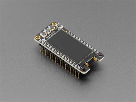 Buy Assembled Adafruit Featherwing Oled 128x64 Oled Add On Ada6313
