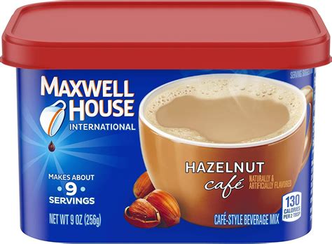 Maxwell House International Hazelnut Café Instant Coffee Review ...