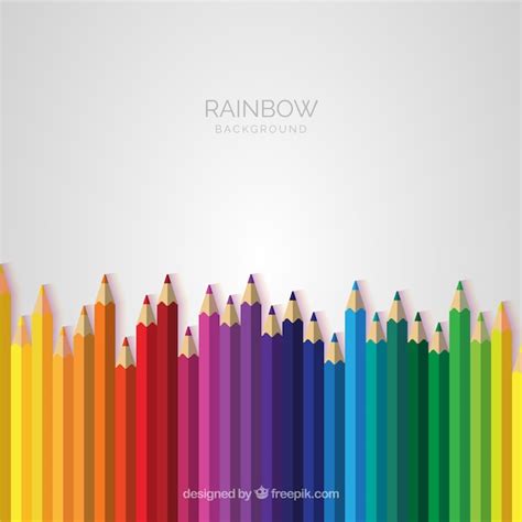 Free Vector Rainbow Background
