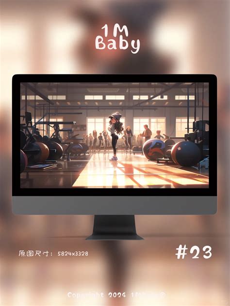 高清壁纸 L 健身房女孩