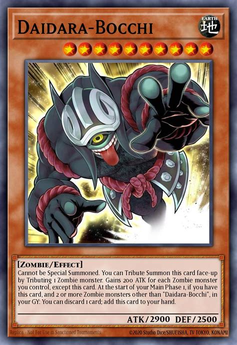 Daidara Bocchi Yu Gi Oh Card Database Ygoprodeck