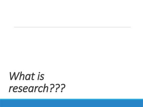 Planning Research Project And Developing Research Questions Ii Pptx