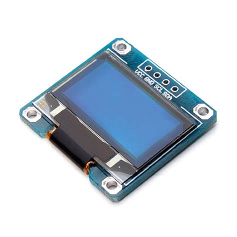 Display OLED 0 96 128x64 I2C Azul Amarelo MakerHero