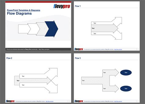 Flow Diagrams PPT Slide Deck