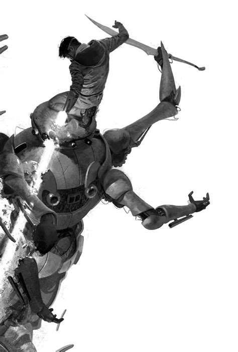 Murderbot Artwork For The Subterranean Press Omnibus Edition So Fun