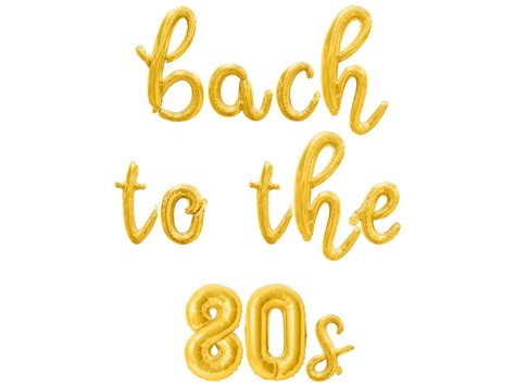 Bach To The 80s Cursive Letter Balloon Banner Gold Rose Gold And Silver Bachelorette Party