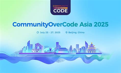 Communityovercode The Apache Software Foundation