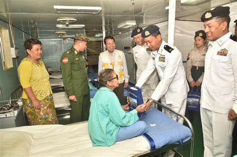 တပ်မတော်ပင်လယ်သွားဆေးရုံရေယာဉ်သံလွင် ရခိုင်ပြည်နယ်၊ စနဲမြို့နယ်နှင့