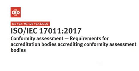 Advisory To Strengthening National Accreditation Body As Per Iso 17011 In New Delhi Id