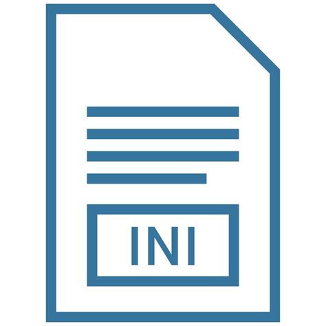 Ini Windows Initialization File Icon Download On Iconfinder