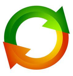 Circular Arrow Circle Arrow Icon Rotation Restart Vector Image