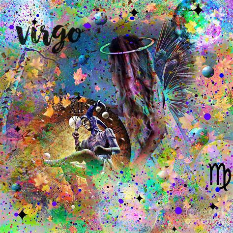 Virgo Zodiac Art Illustrations Knittiesandkitties