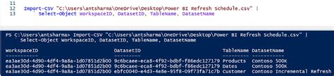 Refresh Individual Power Bi Tables Or Partitions With Powershell
