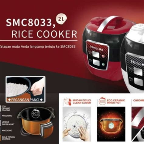 promo yong ma magic com rice cooker 2lt yongma smc 8033 diskon 23 di