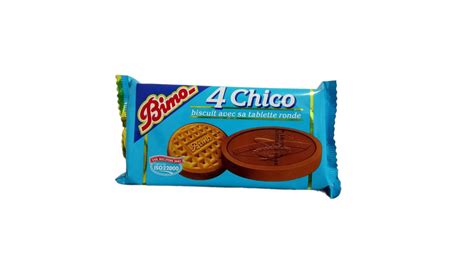 Bimo 4chico Biscuit Avec Sa Tablette Ronde 80g سوبيرات طيبة Superette