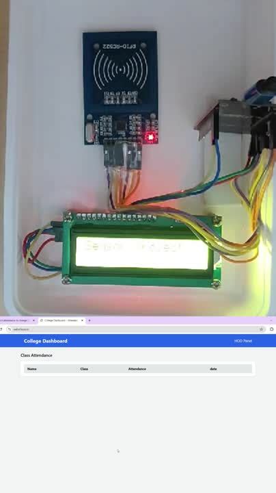 Smartattendance Iot Rfid Nodemcu Django Websockets Automation… Harsh Adesara