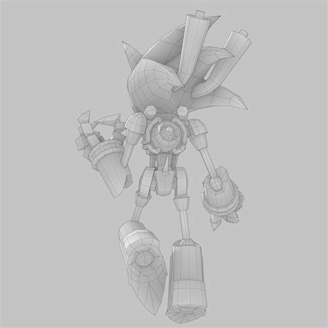 3d Model Furnace Sonic Vr Ar Low Poly Cgtrader