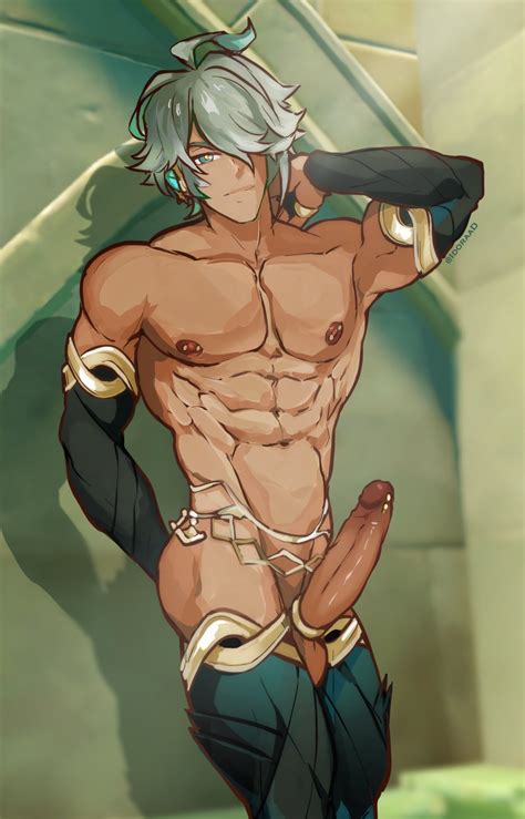 Rule 34 Alhaitham Genshin Impact Armpits Boner Detached Sleeves