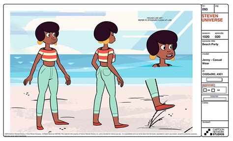 Steven Crewniverse Behind The Scenes Universe Character Model Sheet Character Modeling