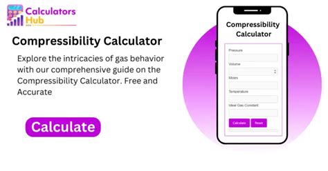 Compressibility Calculator Calculatorshub