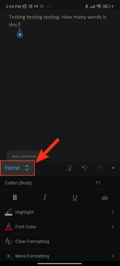 How To Check The Word Count In Microsoft Word Android Authority