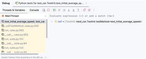 Test Your First Python Application PyCharm Documentation