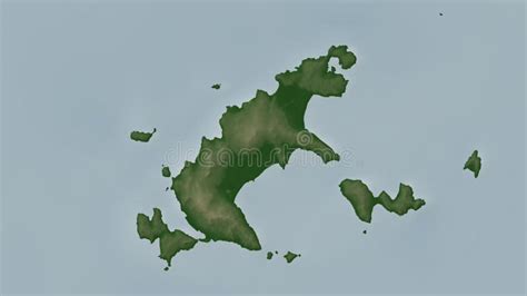 Con Ao National Park Island Vietnam Physical Stock Illustration Illustration Of Elevation